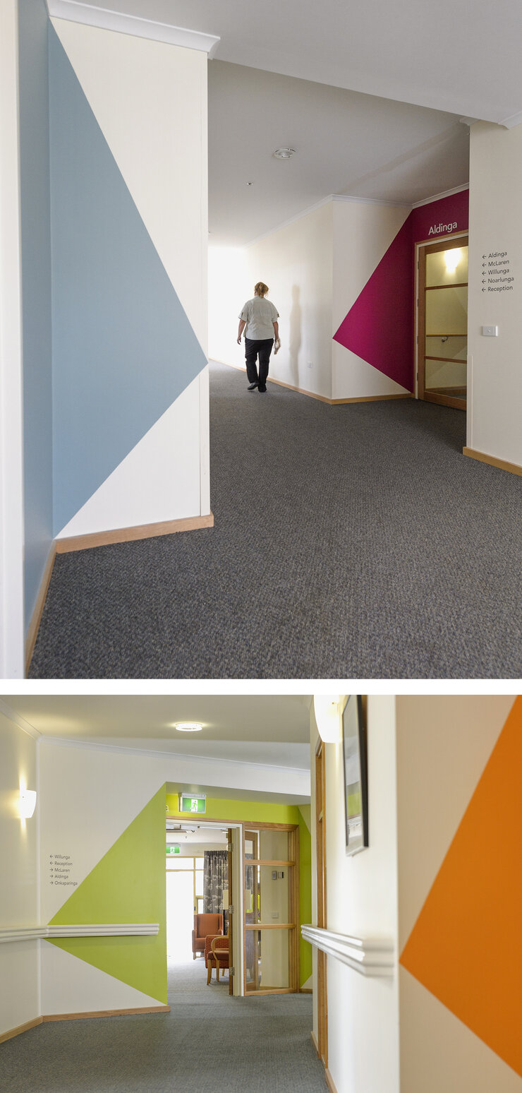 Life Care - wayfinding signage – Detour Design